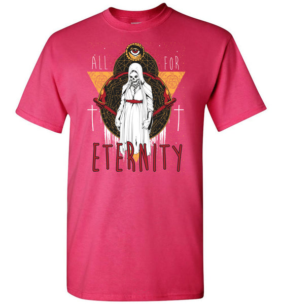 For All Eternity Tshirt - Vintage Death Skull Pop Culture Tee – CaliKays